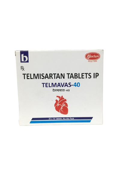 Telmavas 40mg Tablet