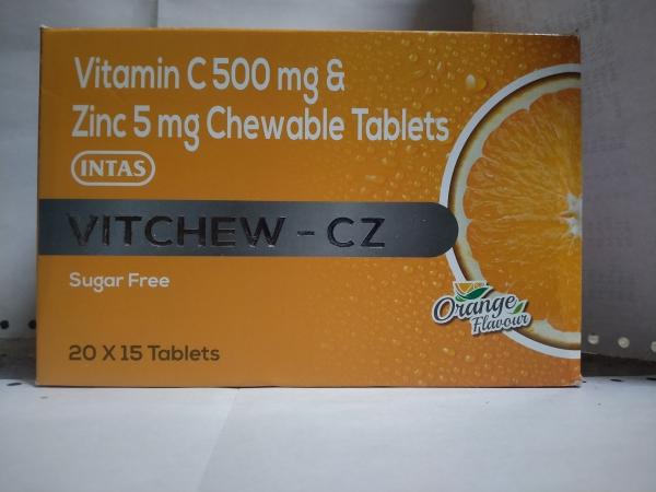 Vitchew - Cz chewable tablets orange